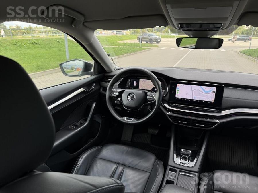 Black Skoda Octavia 2022 in Rezekne, with an engine capacity of 2.00 L and mileage of 222 thousand km for 10990 €, photo 16 on AUTOMOTO.COM.LV