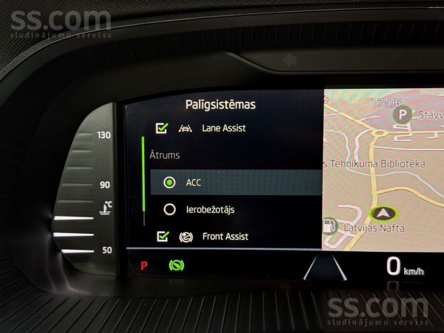 Black Skoda Octavia 2022 in Rezekne, with an engine capacity of 2.00 L and mileage of 222 thousand km for 10990 €, photo 25 on AUTOMOTO.COM.LV