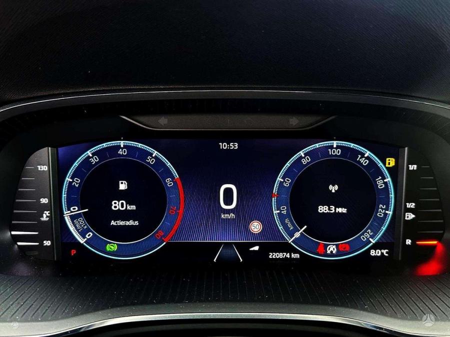 Черный Шкода Октавия 2022 в Каунас, объемом двигателя 1.00 л и пробегом 220 тыс. км за 12900 €, фото 12 на AUTOMOTO.COM.LV