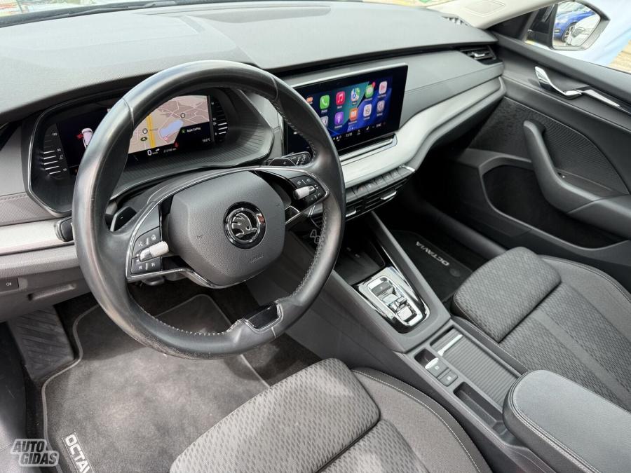 Black Skoda Octavia 2023 in Vilnius, with an engine capacity of 2.00 L and mileage of 212 thousand km for 14499 €, photo 28 on AUTOMOTO.COM.LV