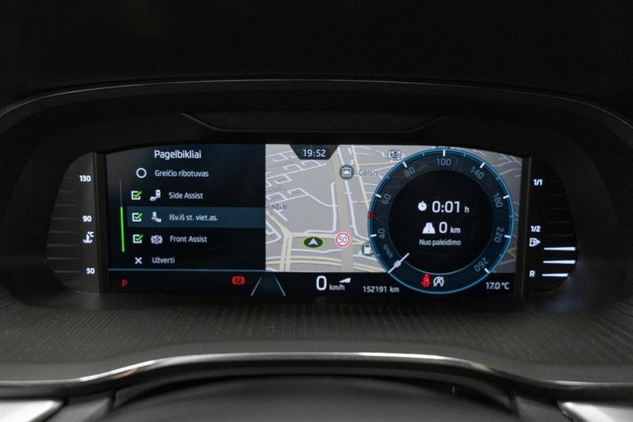 Melns Skoda Octavia 2023 Viļņa, ar dzinēja tilpumu 2.00 L un nobraukumu 152 tūkst. km par 18900 €, foto 14 vietnē AUTOMOTO.COM.LV