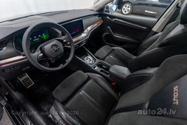 Black Skoda Octavia 2023 in Tallinn, with an engine capacity of 2.00 L and mileage of 149 thousand km for 24900 €, photo 8 on AUTOMOTO.COM.LV