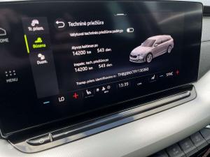 Black Skoda Octavia 2023 in Vilnius, with an engine capacity of 1.97 L and mileage of 166 thousand km for 17908 €, photo 28 on AUTOMOTO.COM.LV