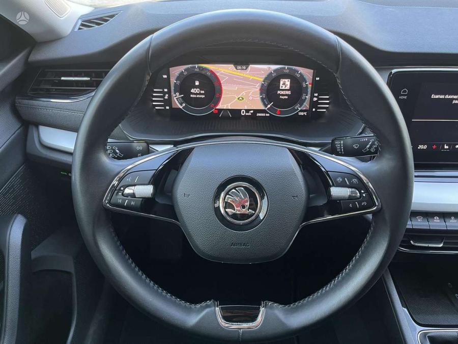 Black Skoda Octavia 2023 in Vilnius, with an engine capacity of 0.00 L and mileage of 299 thousand km for 9997 €, photo 15 on AUTOMOTO.COM.LV