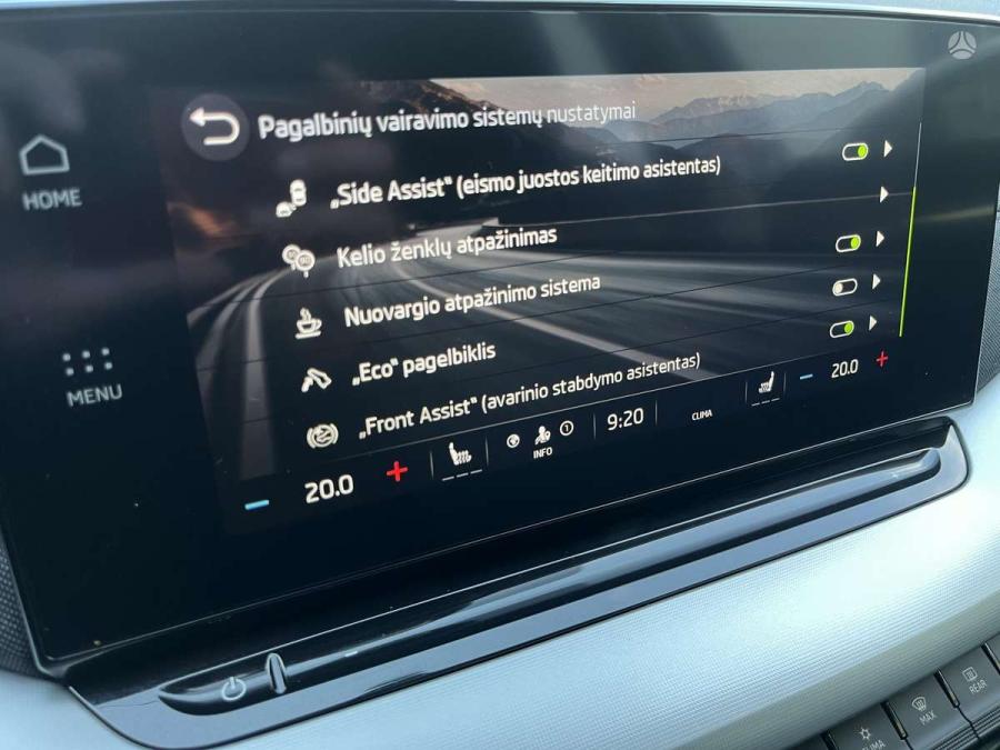 Black Skoda Octavia 2023 in Vilnius, with an engine capacity of 0.00 L and mileage of 299 thousand km for 9997 €, photo 24 on AUTOMOTO.COM.LV