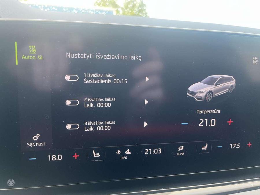 Melns Skoda Octavia 2023 Pasvalys, ar dzinēja tilpumu 2.00 L un nobraukumu 34 tūkst. km par 23500 €, foto 30 vietnē AUTOMOTO.COM.LV
