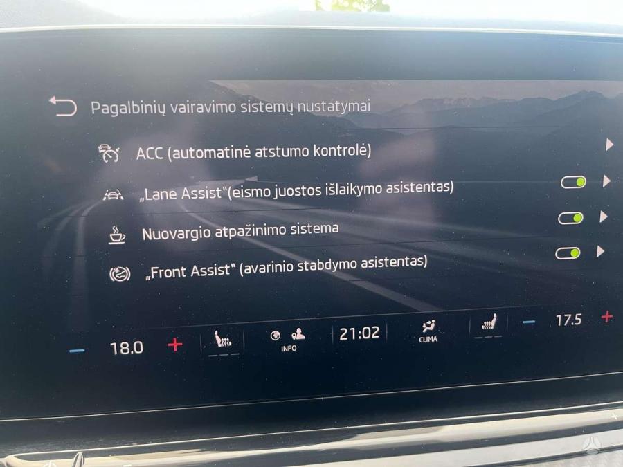 Melns Skoda Octavia 2023 Pasvalys, ar dzinēja tilpumu 2.00 L un nobraukumu 34 tūkst. km par 23500 €, foto 31 vietnē AUTOMOTO.COM.LV