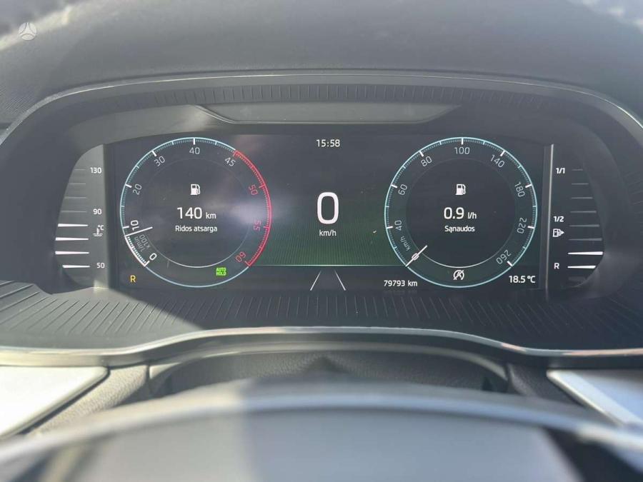 Melns Skoda Octavia 2023 Viļņa, ar dzinēja tilpumu 2.00 L un nobraukumu 80 tūkst. km par 19900 €, foto 8 vietnē AUTOMOTO.COM.LV