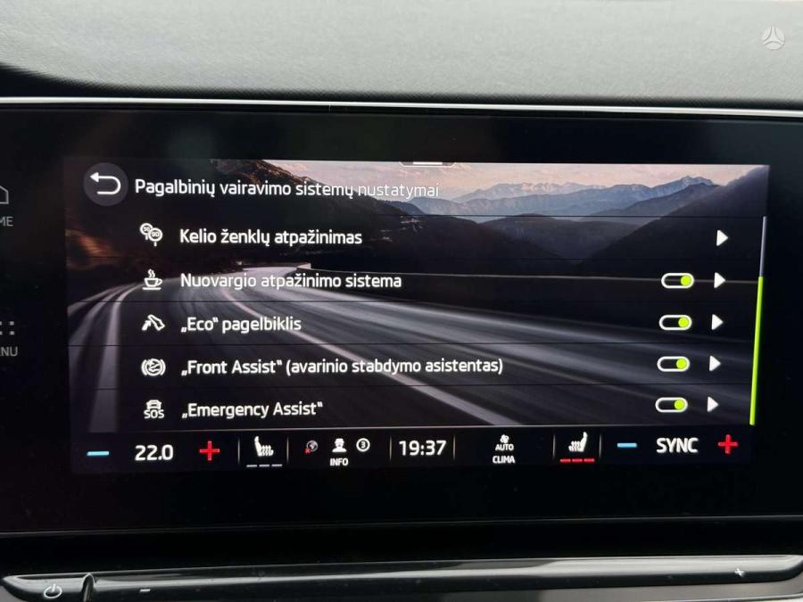 Черный Шкода Октавия 2023 в Вильнюс, объемом двигателя 1.97 л и пробегом 209 тыс. км за 14900 €, фото 36 на AUTOMOTO.COM.LV