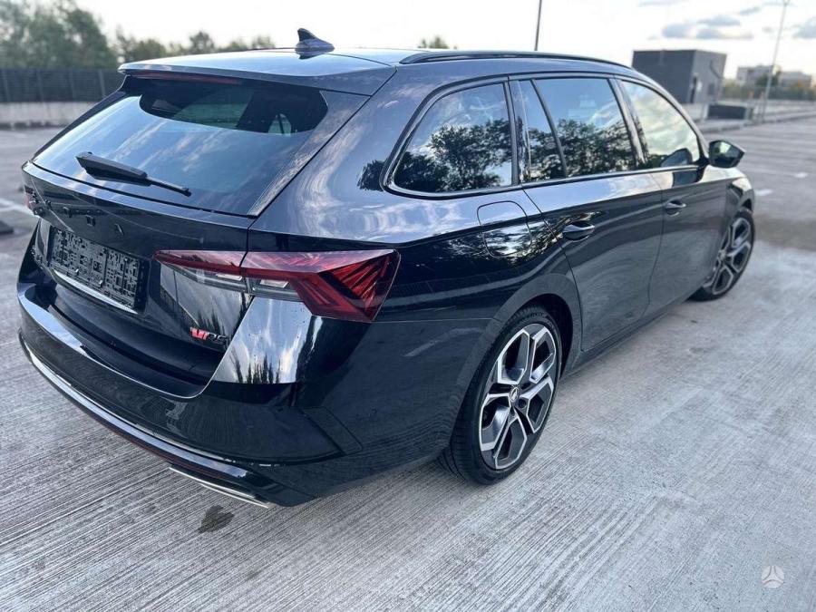 Black Skoda Octavia 2023 in Vilnius, with an engine capacity of 2.00 L and mileage of 168 thousand km for 20800 €, photo 6 on AUTOMOTO.COM.LV