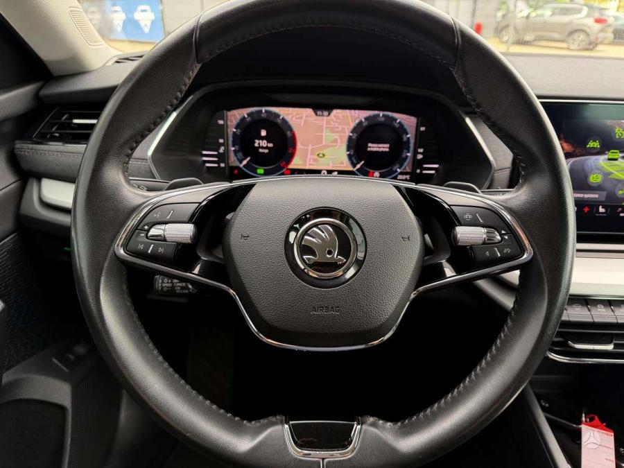 Black Skoda Octavia 2023 in Kaunas, with an engine capacity of 1.50 L and mileage of 189 thousand km for 15900 €, photo 10 on AUTOMOTO.COM.LV