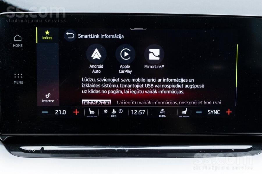 Melns Skoda Octavia 2023 Rīga, ar dzinēja tilpumu 2.00 L un nobraukumu 141 tūkst. km par 17500 €, foto 13 vietnē AUTOMOTO.COM.LV