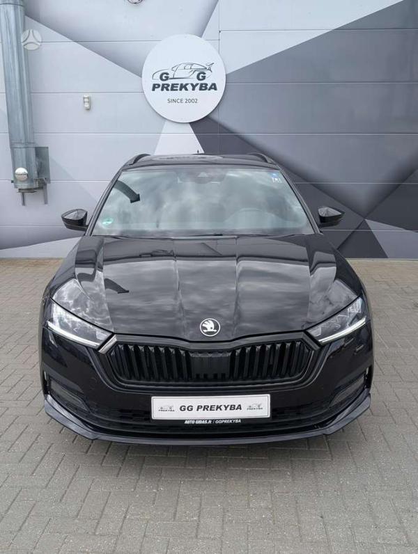 Black Skoda Octavia 2024 in Kaunas, with an engine capacity of 1.98 L and mileage of 87 thousand km for 24950 €, photo 2 on AUTOMOTO.COM.LV