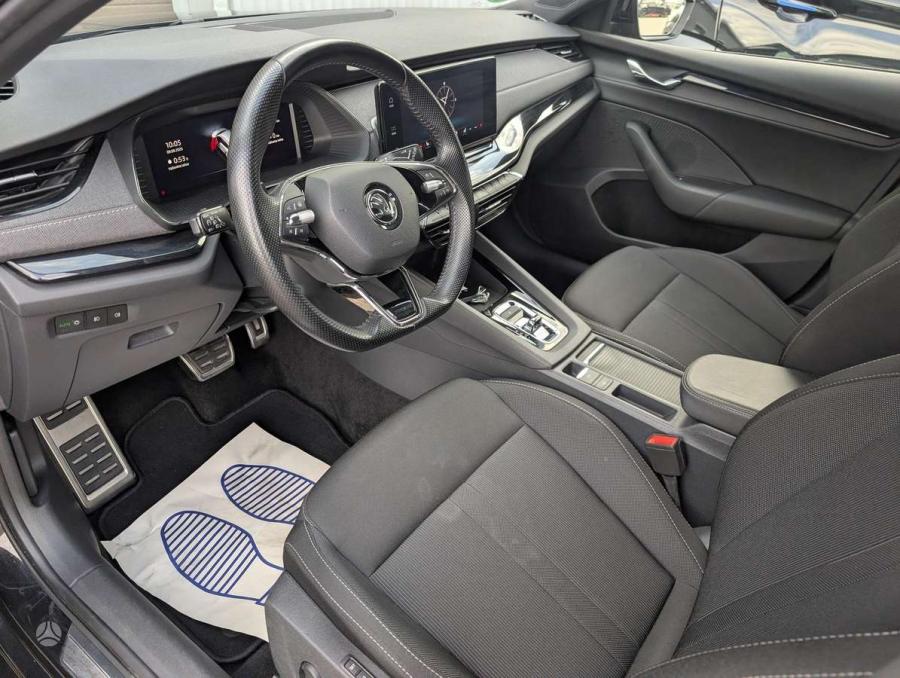 Melns Skoda Octavia 2024 Kauņa, ar dzinēja tilpumu 1.98 L un nobraukumu 87 tūkst. km par 24950 €, foto 10 vietnē AUTOMOTO.COM.LV
