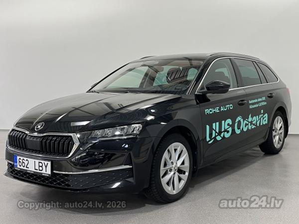 Black Skoda Octavia 2024 in Tallinn, with an engine capacity of 2.00 L and mileage of 30 thousand km for 26900 €, photo 1 on AUTOMOTO.COM.LV