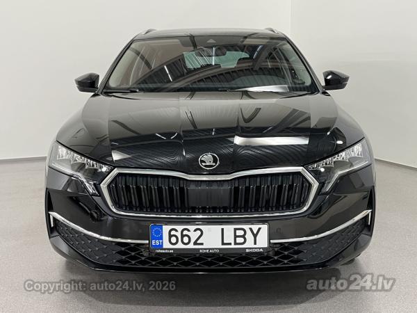 Black Skoda Octavia 2024 in Tallinn, with an engine capacity of 2.00 L and mileage of 30 thousand km for 26900 €, photo 2 on AUTOMOTO.COM.LV