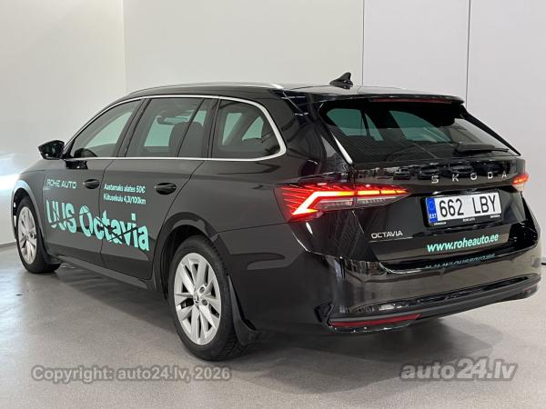 Black Skoda Octavia 2024 in Tallinn, with an engine capacity of 2.00 L and mileage of 30 thousand km for 26900 €, photo 5 on AUTOMOTO.COM.LV