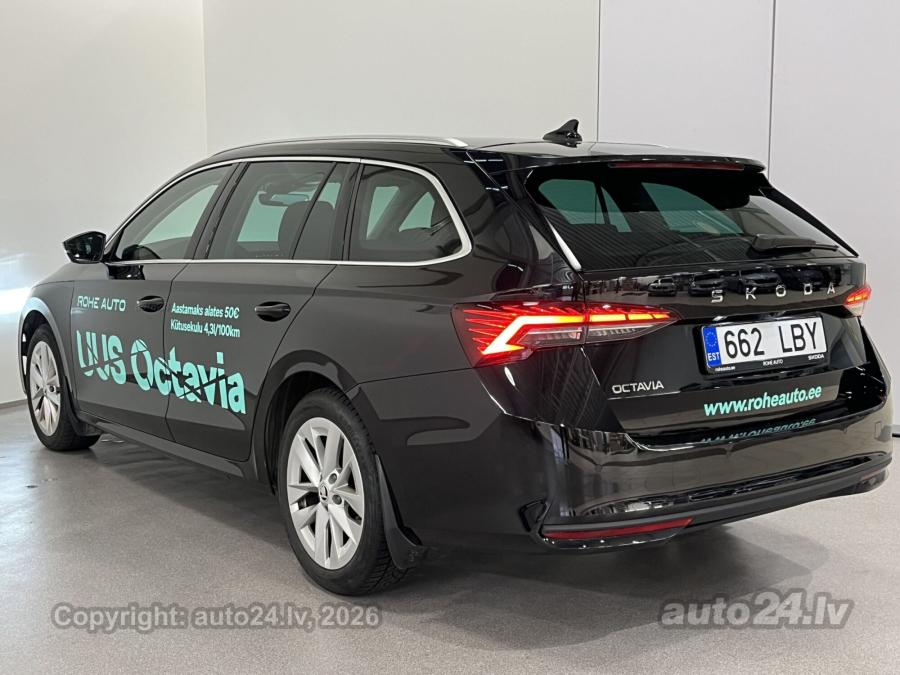 Черный Шкода Октавия 2024 в Таллин, объемом двигателя 2.00 л и пробегом 30 тыс. км за 26900 €, фото 6 на AUTOMOTO.COM.LV