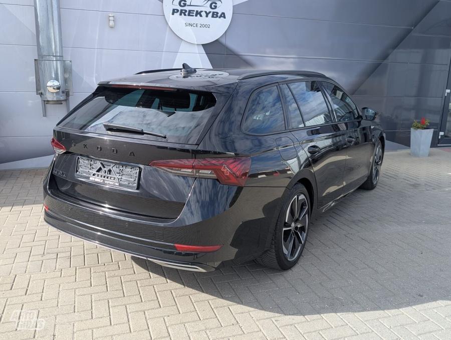 Black Skoda Octavia 2024 in Ramuciai, with an engine capacity of 2.00 L and mileage of 87 thousand km for 24950 €, photo 5 on AUTOMOTO.COM.LV