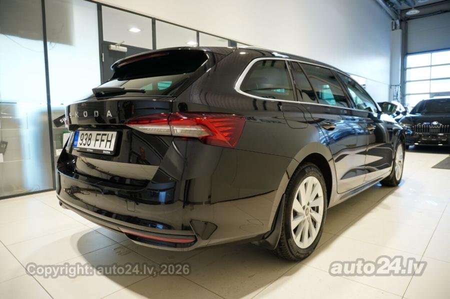 Melns Skoda Octavia 2025 Tallina, ar dzinēja tilpumu 1.50 L un nobraukumu 9 tūkst. km par 28500 €, foto 3 vietnē AUTOMOTO.COM.LV
