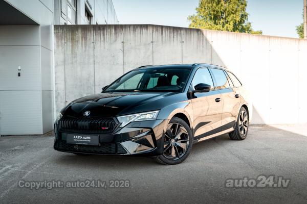 Melns Skoda Octavia 2025 Tartu, ar dzinēja tilpumu 2.00 L un nobraukumu 43 tūkst. km par 33900 €, foto 1 vietnē AUTOMOTO.COM.LV