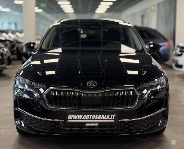 Black Skoda Octavia 2025 in Klaipeda, with an engine capacity of 1.97 L and mileage of 26 thousand km for 22950 €, photo 2 on AUTOMOTO.COM.LV