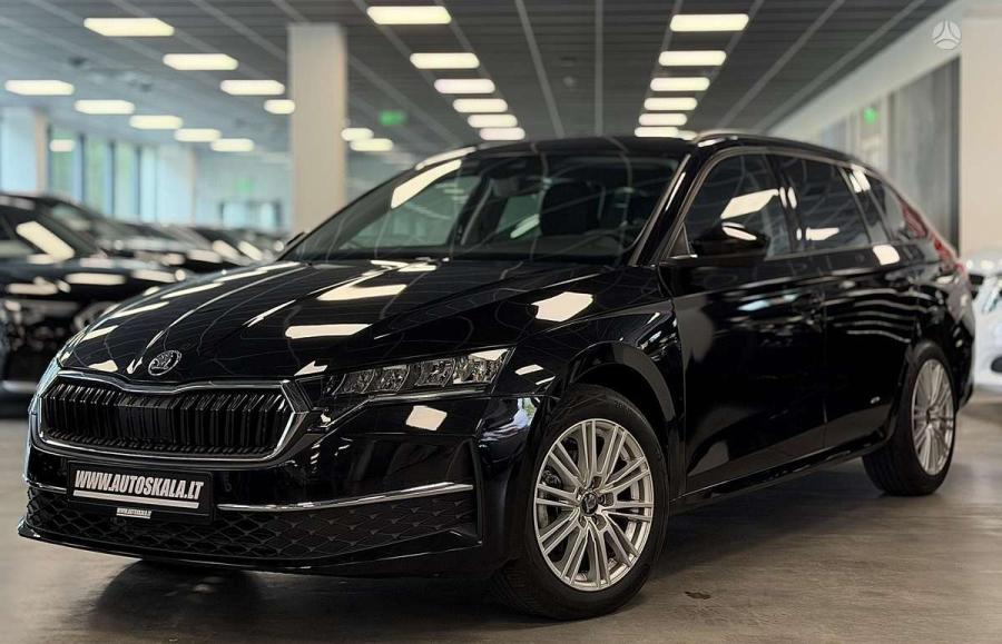 Melns Skoda Octavia 2025 Klaipėda, ar dzinēja tilpumu 1.97 L un nobraukumu 26 tūkst. km par 22950 €, foto 24 vietnē AUTOMOTO.COM.LV