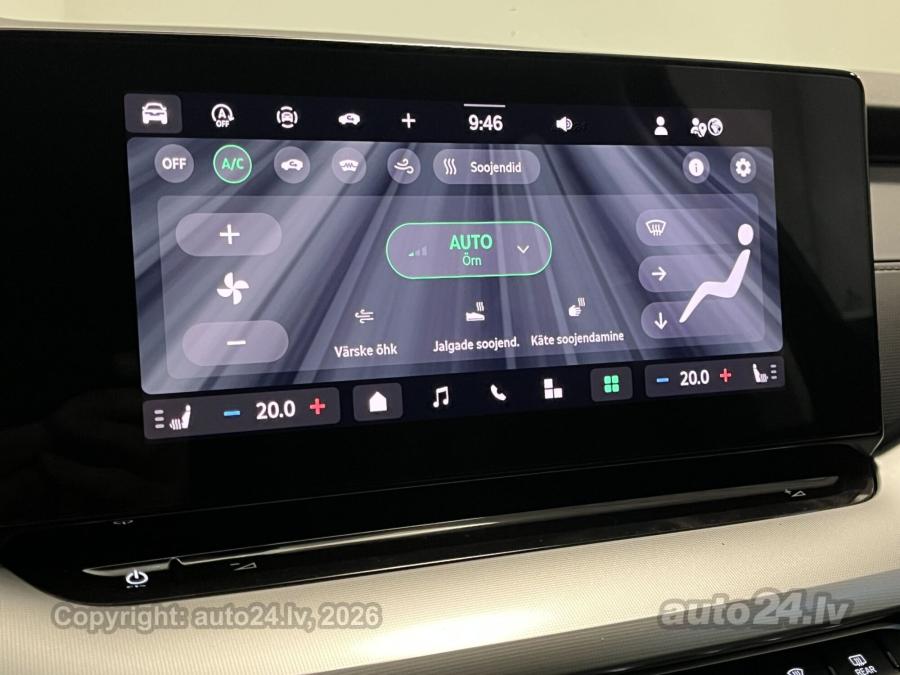 Black Skoda Octavia 2025 in Tallinn, with an engine capacity of 1.50 L and mileage of 29 thousand km for 27490 €, photo 10 on AUTOMOTO.COM.LV