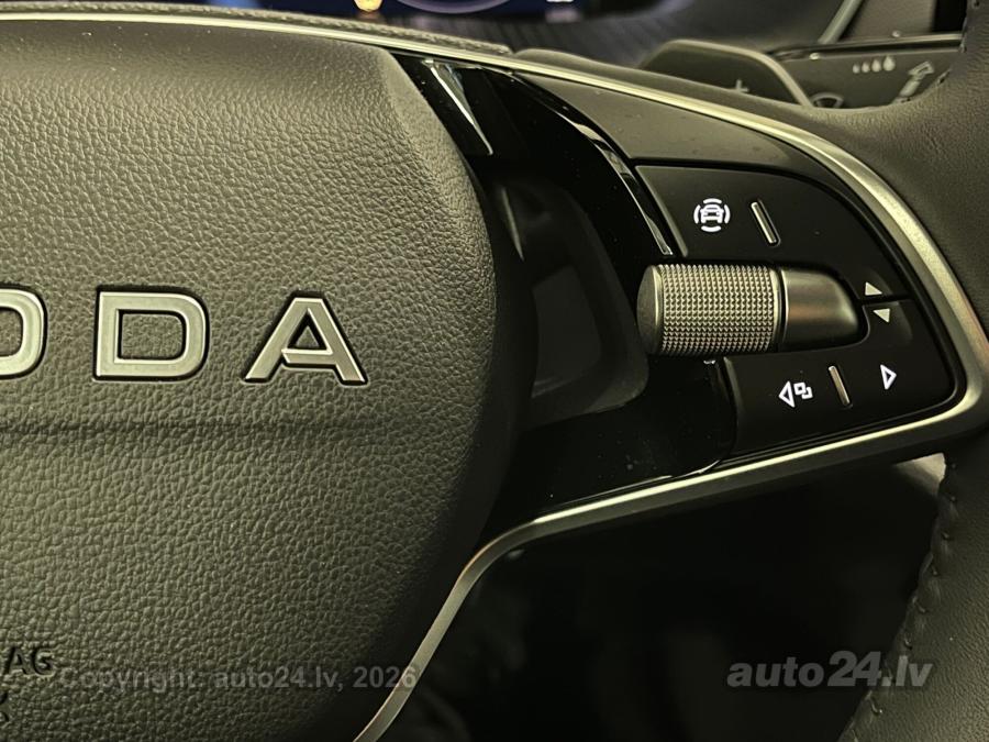 Black Skoda Octavia 2025 in Tallinn, with an engine capacity of 1.50 L and mileage of 29 thousand km for 27490 €, photo 13 on AUTOMOTO.COM.LV