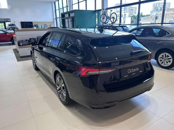 Melns Skoda Octavia 2026 Viļņa, ar dzinēja tilpumu 1.97 L un nobraukumu 0 tūkst. km par 36890 €, foto 2 vietnē AUTOMOTO.COM.LV