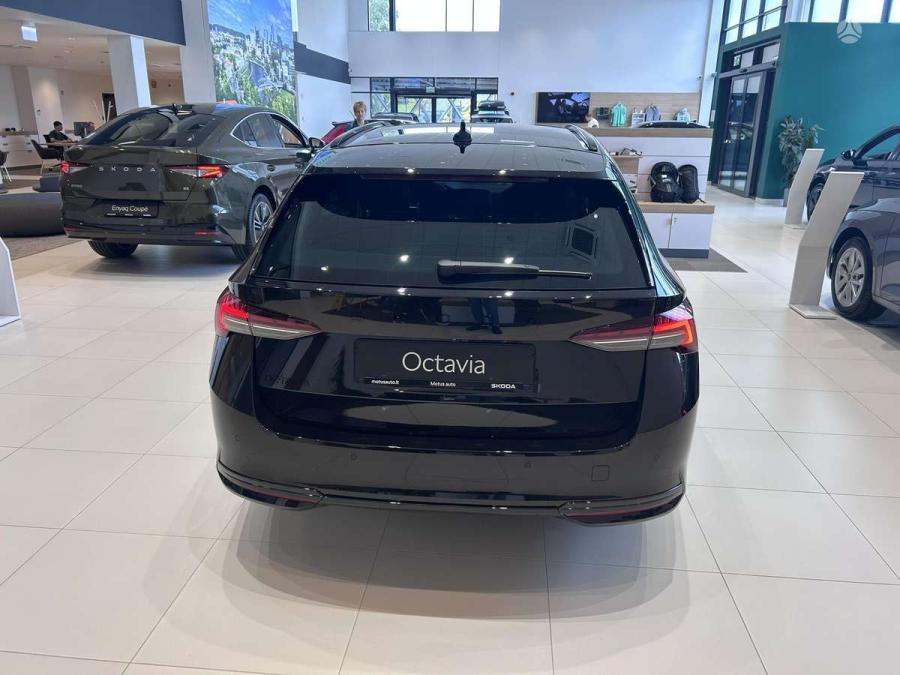 Melns Skoda Octavia 2026 Viļņa, ar dzinēja tilpumu 1.97 L un nobraukumu 0 tūkst. km par 36890 €, foto 4 vietnē AUTOMOTO.COM.LV