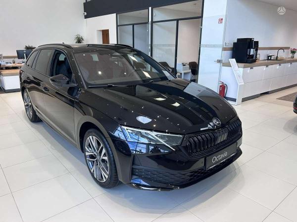 Melns Skoda Octavia 2026 Viļņa, ar dzinēja tilpumu 1.97 L un nobraukumu 0 tūkst. km par 36890 €, foto 5 vietnē AUTOMOTO.COM.LV