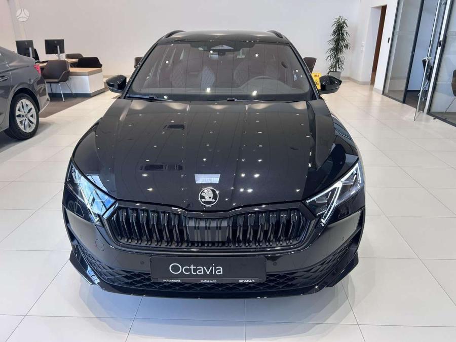 Melns Skoda Octavia 2026 Viļņa, ar dzinēja tilpumu 1.97 L un nobraukumu 0 tūkst. km par 36890 €, foto 7 vietnē AUTOMOTO.COM.LV