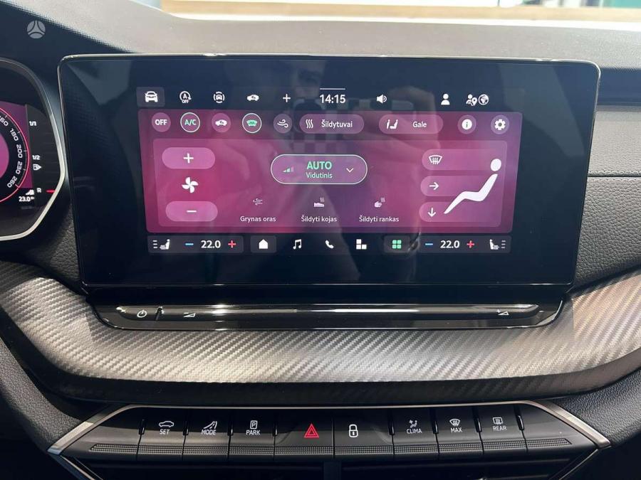 Melns Skoda Octavia 2026 Viļņa, ar dzinēja tilpumu 1.97 L un nobraukumu 0 tūkst. km par 36890 €, foto 14 vietnē AUTOMOTO.COM.LV