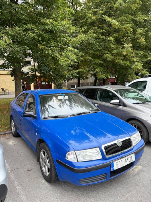 Синий Шкода Октавия 2003 в Таллин, объемом двигателя 1.90 л и пробегом 262 тыс. км за 1200 €, фото 1 на AUTOMOTO.COM.LV