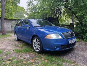 Blue Skoda Octavia 2006 in Vilnius, with an engine capacity of 2.00 L and mileage of 244 thousand km for 3000 €, photo 3 on AUTOMOTO.COM.LV
