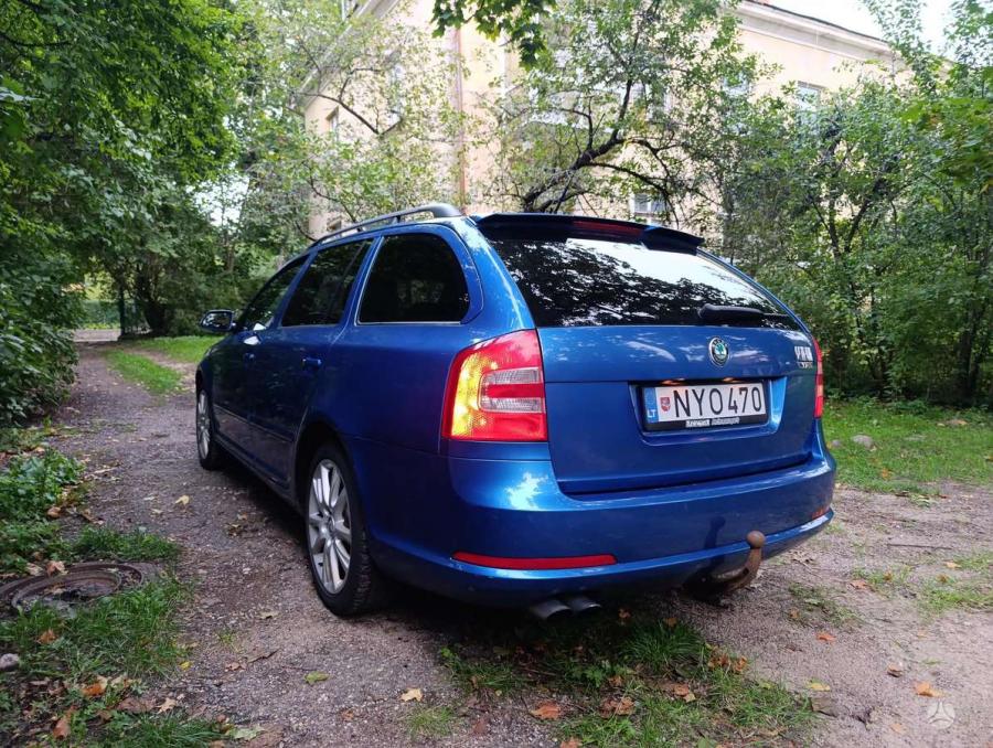 Blue Skoda Octavia 2006 in Vilnius, with an engine capacity of 2.00 L and mileage of 244 thousand km for 3000 €, photo 6 on AUTOMOTO.COM.LV