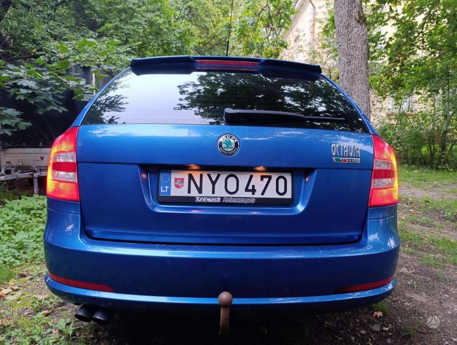 Blue Skoda Octavia 2006 in Vilnius, with an engine capacity of 2.00 L and mileage of 244 thousand km for 3000 €, photo 8 on AUTOMOTO.COM.LV