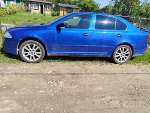 Blue Skoda Octavia 2007 in Riga, with an engine capacity of 2.00 L and mileage of 333 thousand km for 2800 €, photo 3 on AUTOMOTO.COM.LV