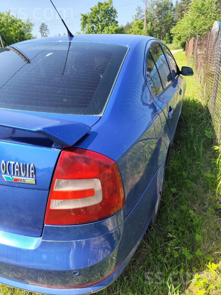 Blue Skoda Octavia 2007 in Riga, with an engine capacity of 2.00 L and mileage of 333 thousand km for 2800 €, photo 5 on AUTOMOTO.COM.LV