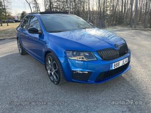 Blue Skoda Octavia 2014 in Tallinn, with an engine capacity of 2.00 L and mileage of 198 thousand km for 13900 €, photo 3 on AUTOMOTO.COM.LV