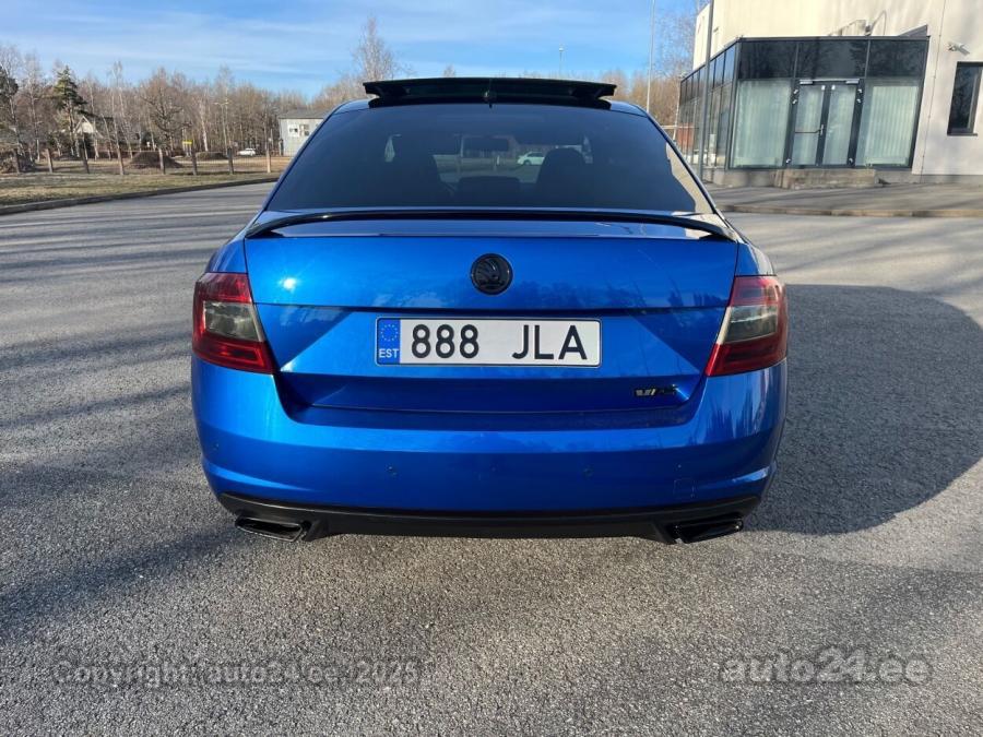 Blue Skoda Octavia 2014 in Tallinn, with an engine capacity of 2.00 L and mileage of 198 thousand km for 13900 €, photo 6 on AUTOMOTO.COM.LV