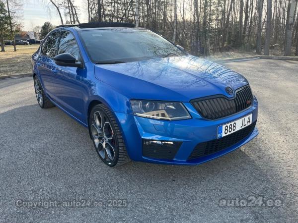 Blue Skoda Octavia 2014 in Tallinn, with an engine capacity of 2.00 L and mileage of 198 thousand km for 13900 €, photo 3 on AUTOMOTO.COM.LV