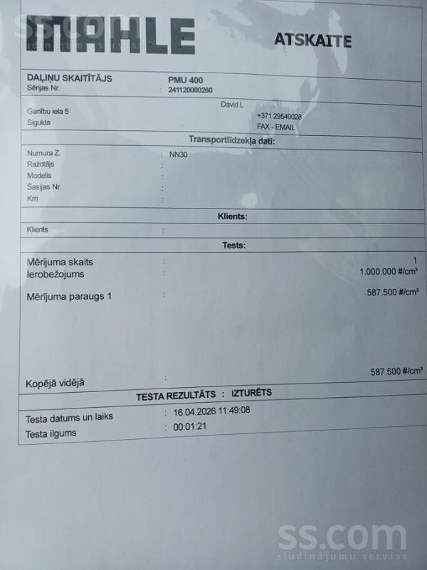 Синий Шкода Октавия 2014 в Рига, объемом двигателя 1.60 л и пробегом 212 тыс. км за 4450 €, фото 10 на AUTOMOTO.COM.LV