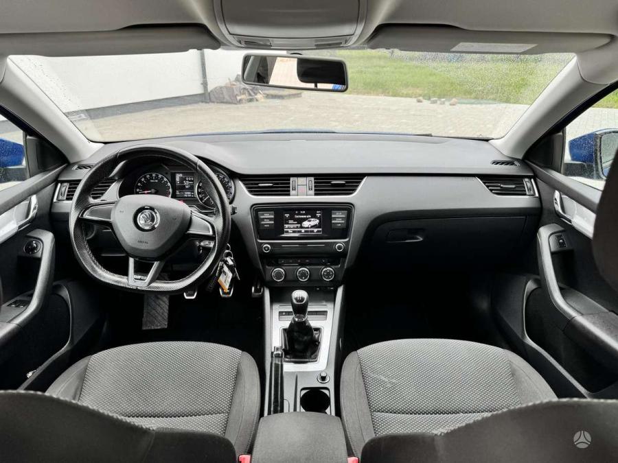 Синий Шкода Октавия 2014 в Вильнюс, объемом двигателя 1.60 л и пробегом 153 тыс. км за 5900 €, фото 16 на AUTOMOTO.COM.LV