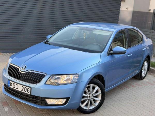 Blue Skoda Octavia 2014 in Vilnius, with an engine capacity of 1.60 L and mileage of 192 thousand km for 6000 €, photo 1 on AUTOMOTO.COM.LV