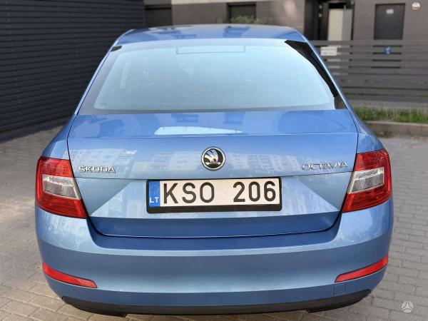 Blue Skoda Octavia 2014 in Vilnius, with an engine capacity of 1.60 L and mileage of 192 thousand km for 6000 €, photo 10 on AUTOMOTO.COM.LV