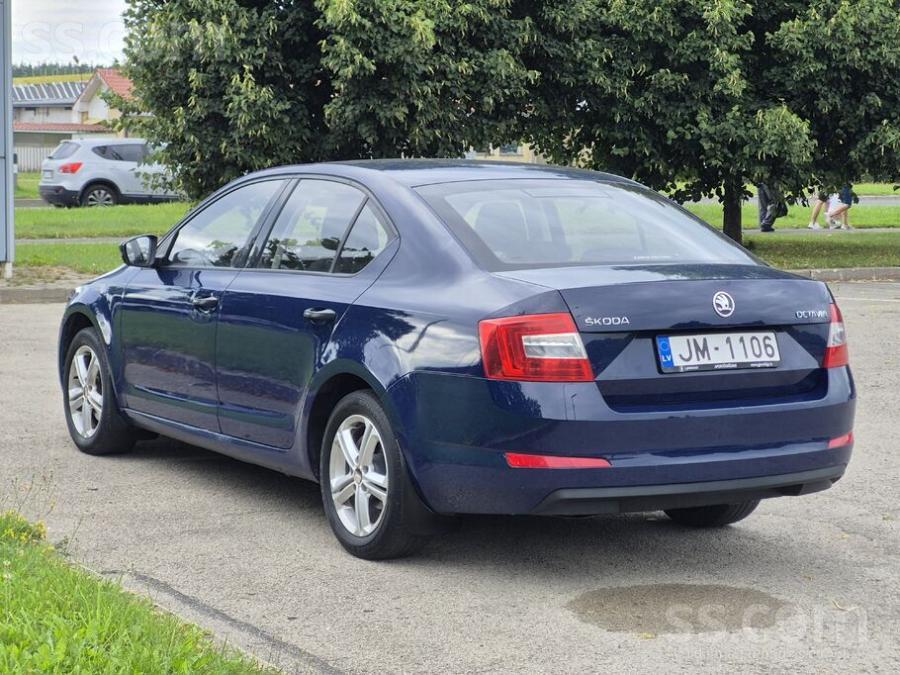 Blue Skoda Octavia 2014 in Riga, with an engine capacity of 1.20 L and mileage of 170 thousand km for 4300 €, photo 9 on AUTOMOTO.COM.LV