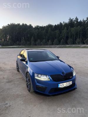Blue Skoda Octavia 2014 in Riga, with an engine capacity of 2.00 L and mileage of 213 thousand km for 13700 €, photo 10 on AUTOMOTO.COM.LV