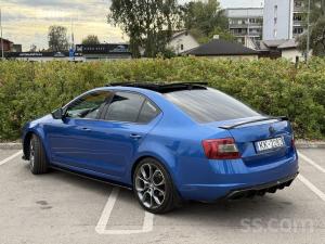 Blue Skoda Octavia 2014 in Riga, with an engine capacity of 2.00 L and mileage of 213 thousand km for 13500 €, photo 6 on AUTOMOTO.COM.LV